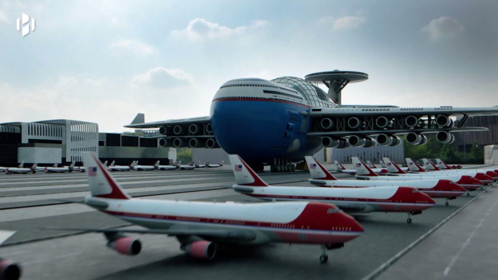 Sky Cruiser: El avión hotel, con capacidad para 5,000 pasajeros, que ...